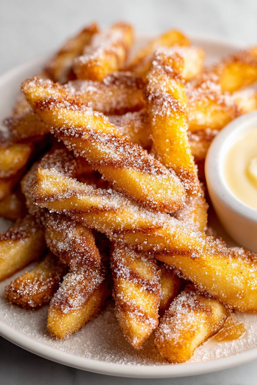 Quick Snack Recipes Air Fryer Apple Fries