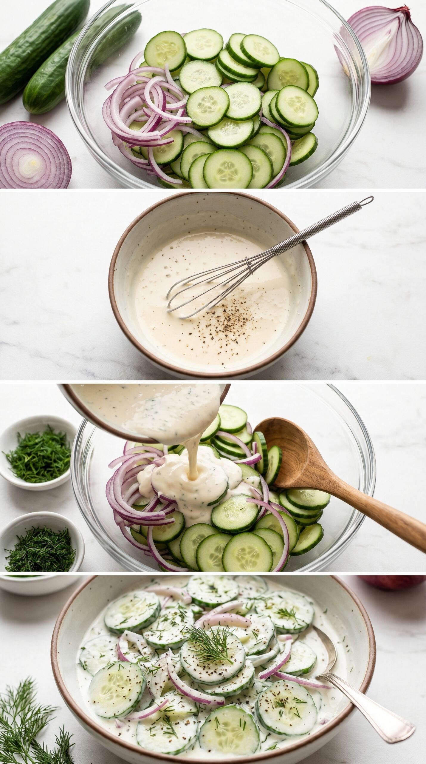 Cucumber Salad With Mayo